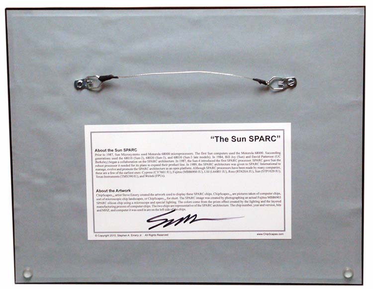 Sun Sparc Microprocessor Scalable Processor Architecture Chipscapes