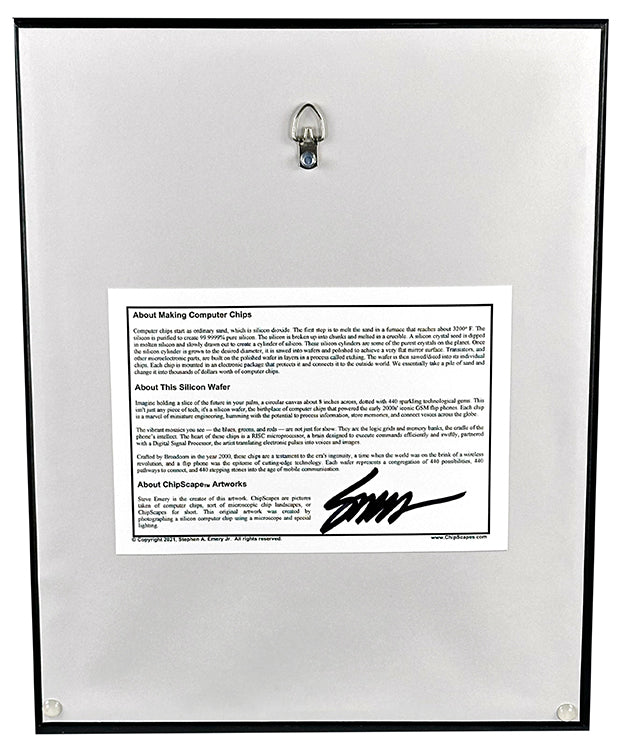 Silicon Wafer with Switch on a Chip (SoC) Chips - 8 inch,200mm, Broadc ...