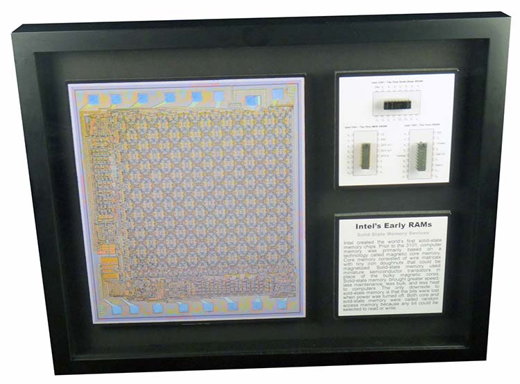 Memory Chips - The Early Intel Memory Chips | ChipScapes